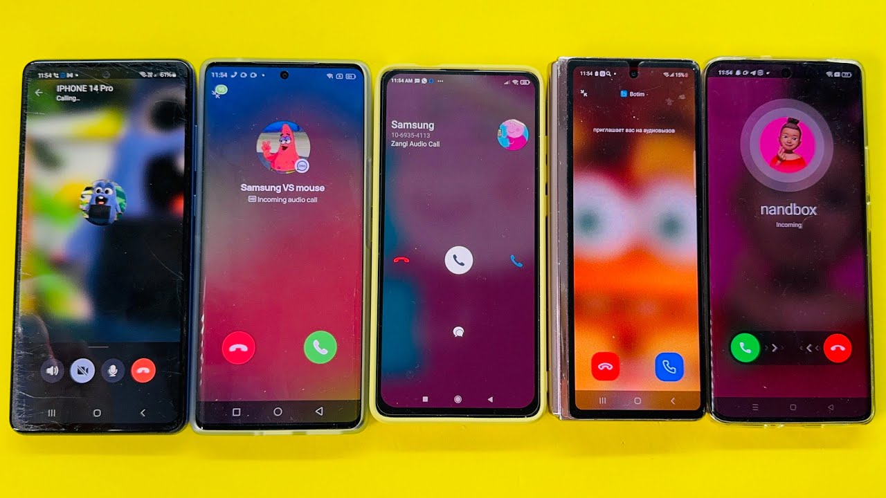 Incoming Calls Social Media: Signal,IMO,Zangi,Botim,NandBox | Samsung ...