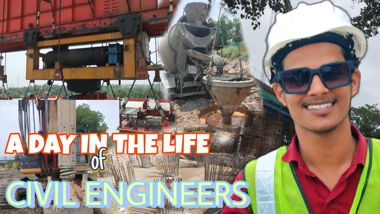 A Day In a LIFE OF CIVIL ENGINEERS😎|EHSAN Vlog|2023 - YouTube