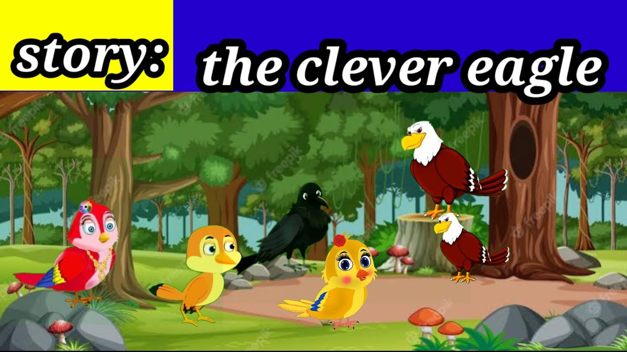 the clever eagle|animated story| - YouTube