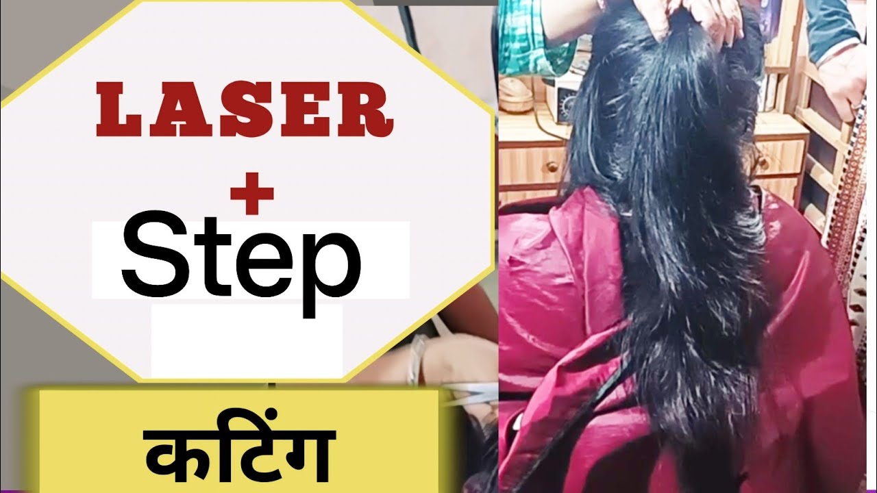long to short hair "LASER +STEP CUTTING,long hair laser cut/long hair ...