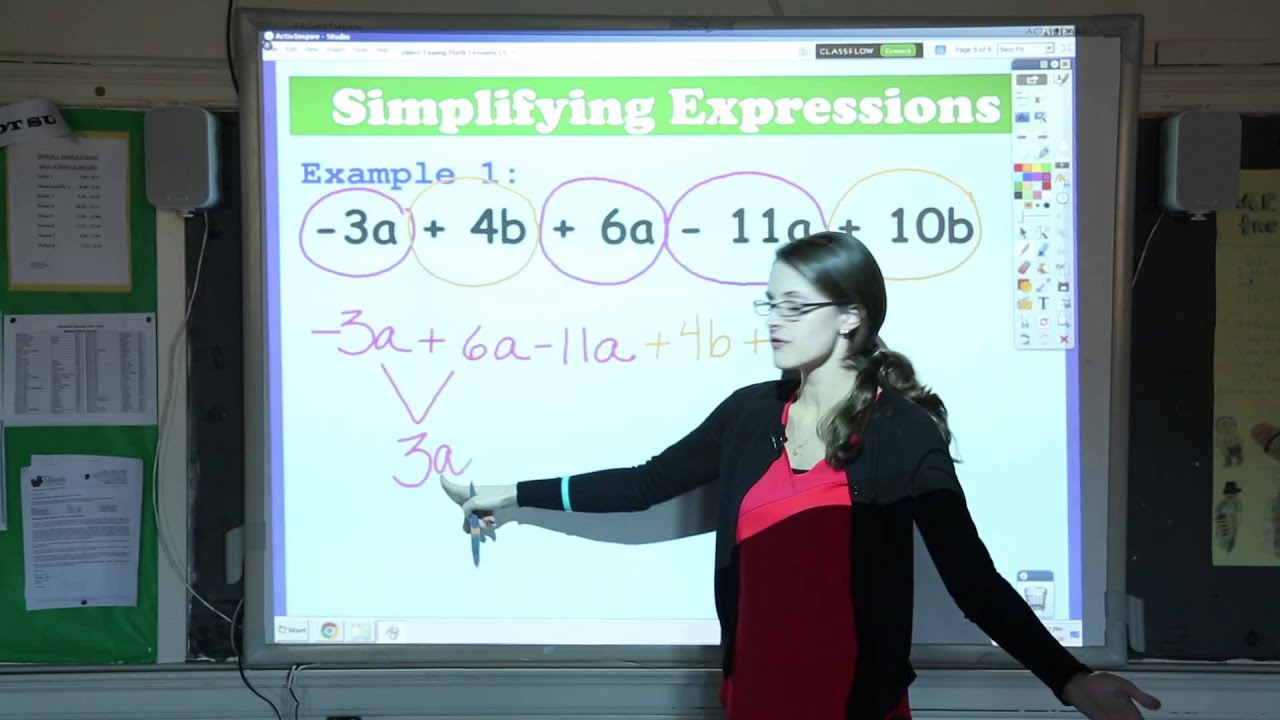 5. Simplifying an Expression - YouTube