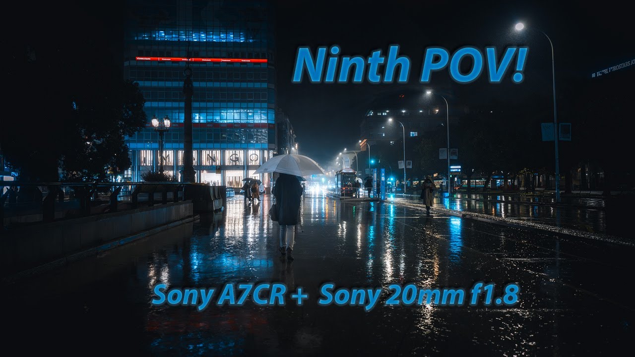POV with heavy rain - Sony A7CR + Sony 20mm f1.8 - YouTube