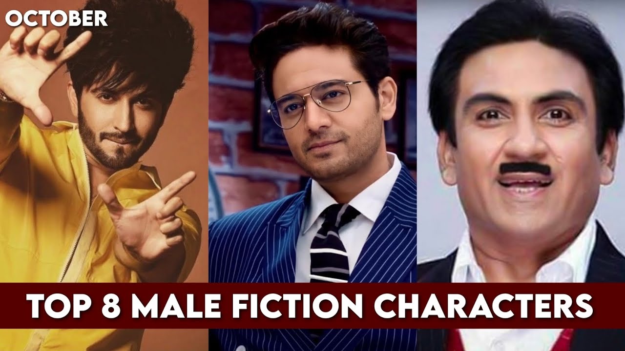 Top 8 Male Fiction Characters this month!! - YouTube