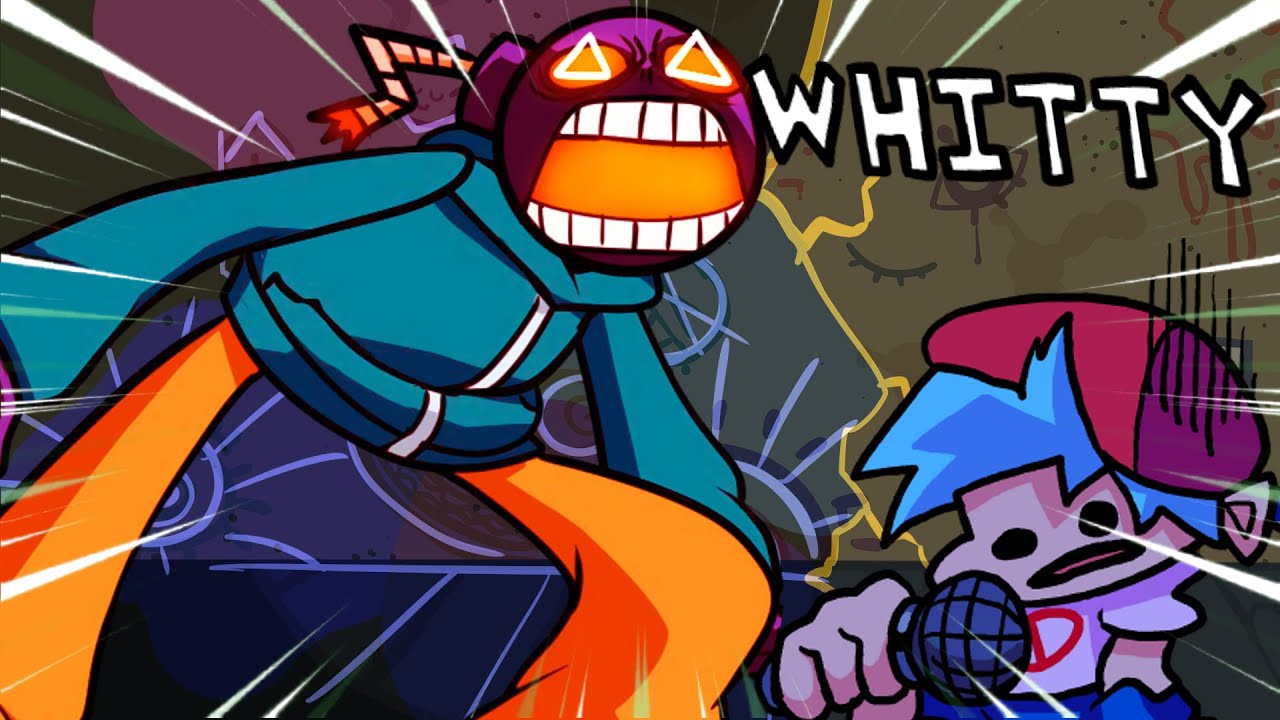 Friday night Funkin (Whitty Mod Hard Mode) (FREAKING IMPOSSIBLE) - YouTube