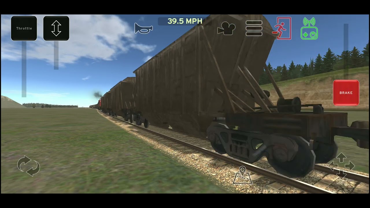 AWVR EGX13 train and railyard simulator - YouTube