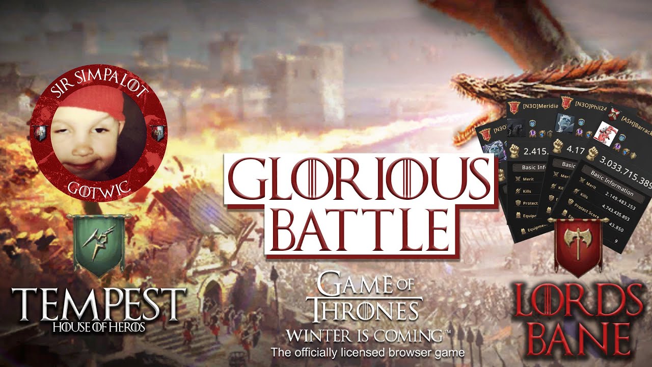 #gotwicchronicler glorious Battle - YouTube
