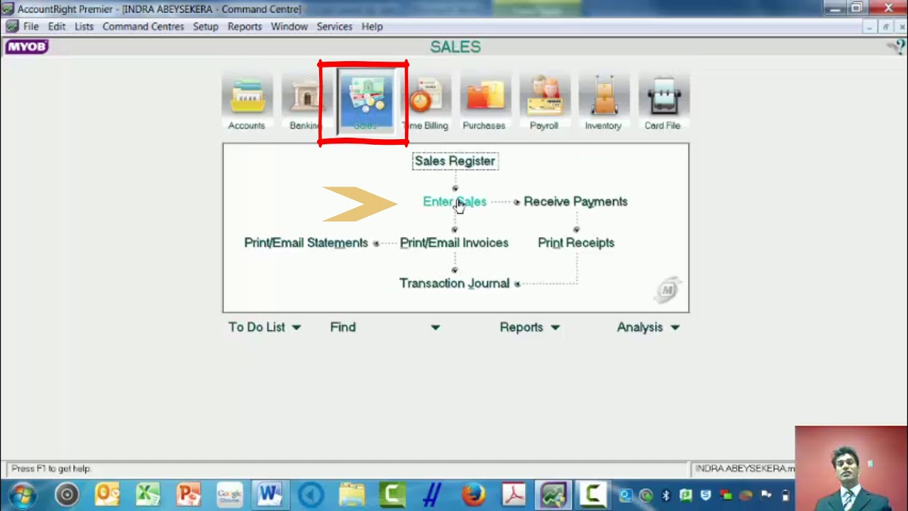 How to record a sales transaction on account and settling the account ...