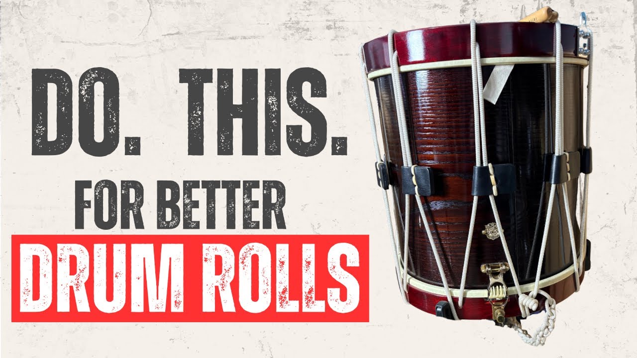 How To Develop Better Snare Drum Rolls: Rudimental Exercises - YouTube