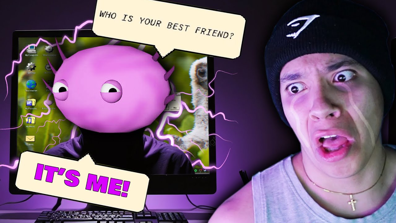 THIS HORROR GAME LITERALLY HACKED MY COMPUTER... | Kinito Pet | - YouTube