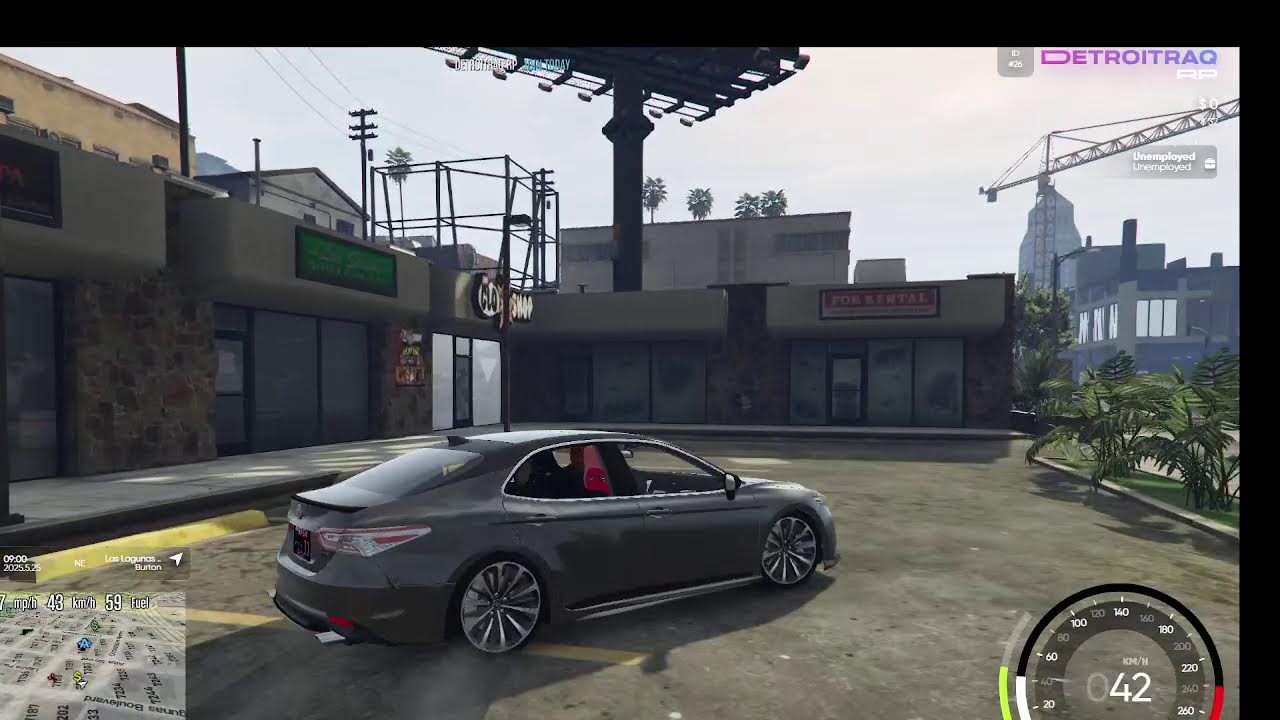 GTA 5 Detrpit raq rp - YouTube