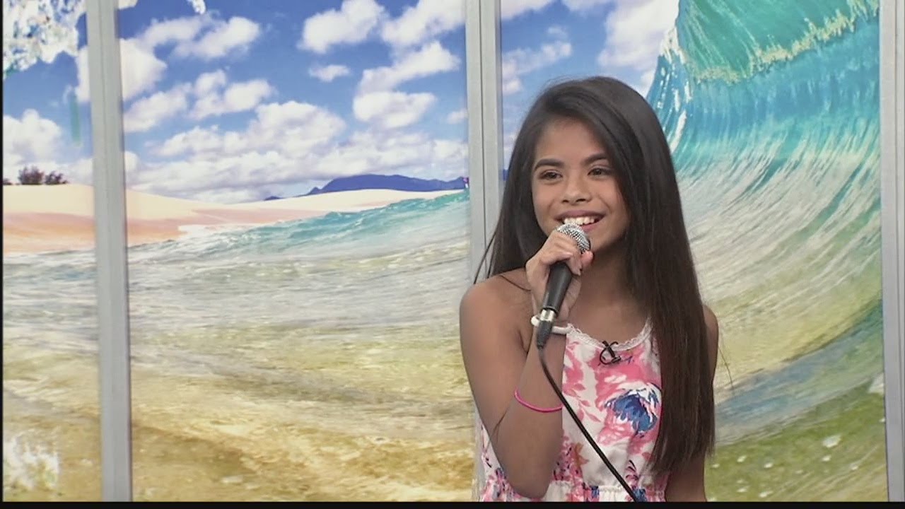 11-year Kaylee Shimizu Performs on Living808 (2) - YouTube