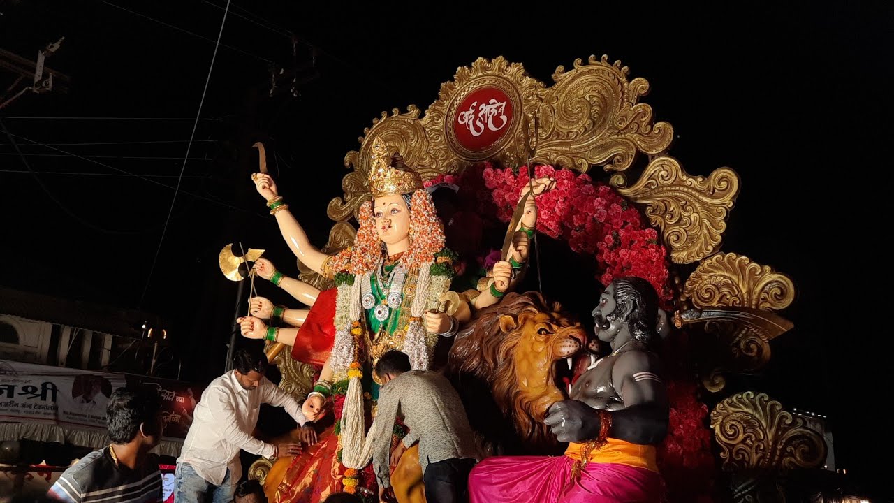 SATARA DURGA DEVI MAA DARSHAN 🚩NAVARATROSAV RAJDHANI SATARA 2022 🚩 DAISY VLOGS - YouTube