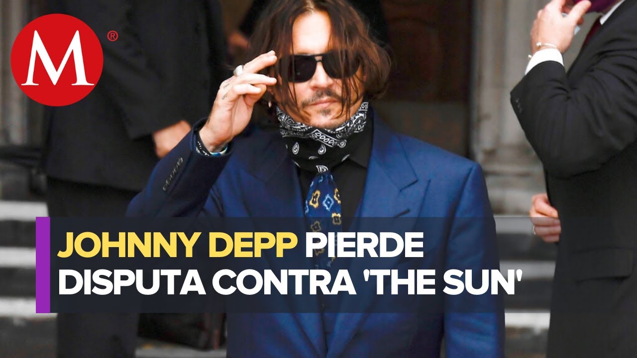 Johnny Depp pierde juicio por difamación contra 'The Sun' - YouTube
