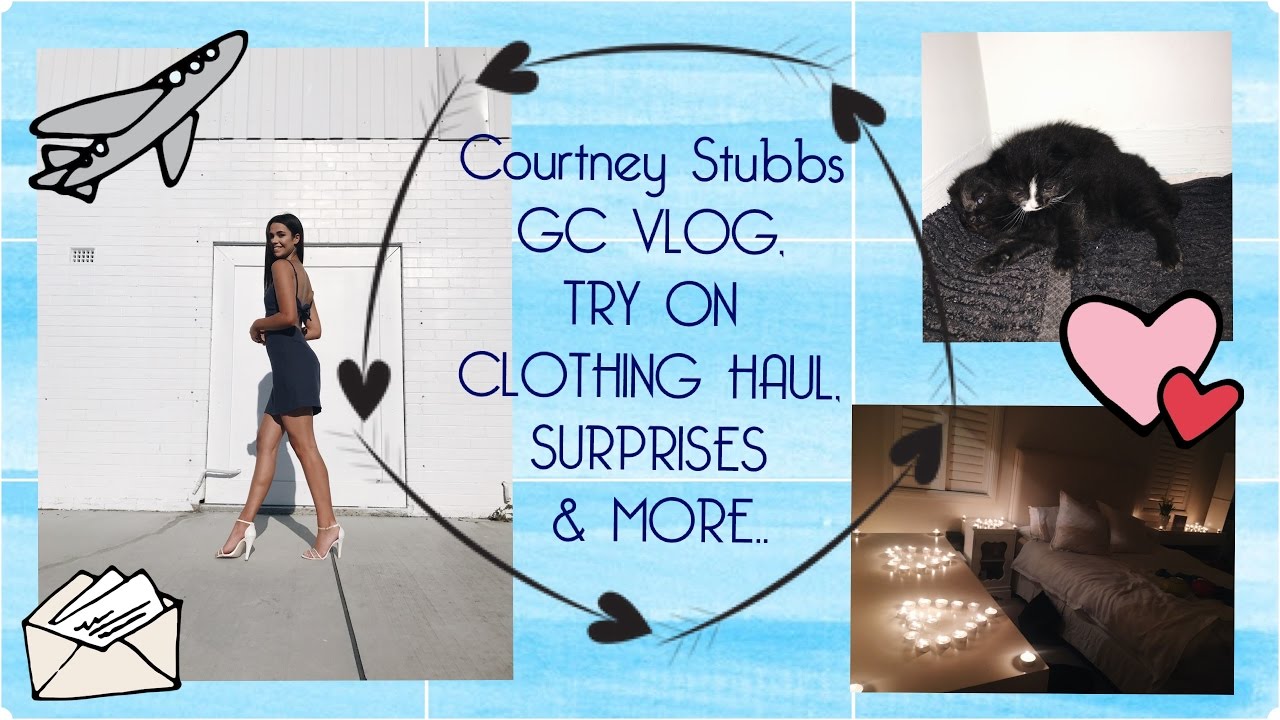 GC VLOG, TRY ON CLOTHING HAUL, SURPRISES & MORE - YouTube