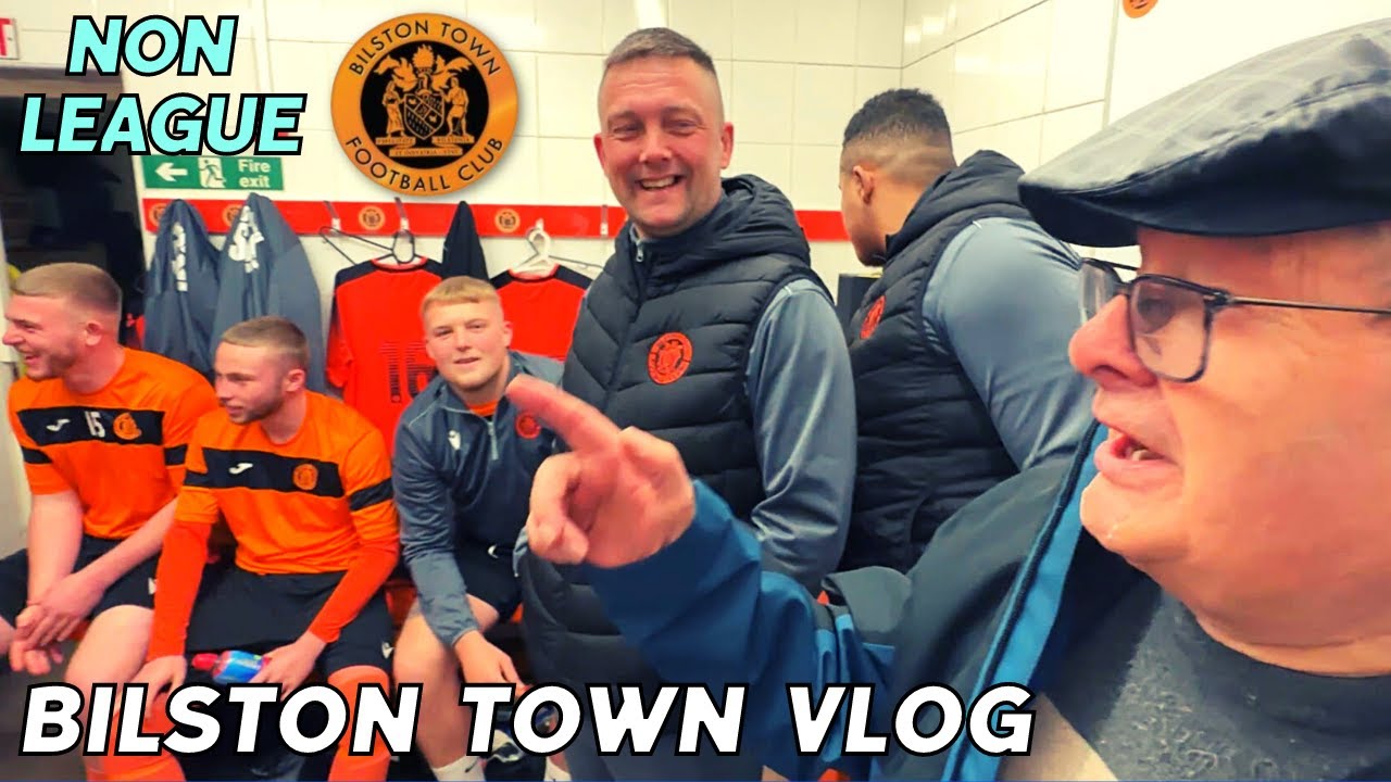 Behind the Scenes at Non League Bilston Town FC 🟠⚫️ VLOG - YouTube