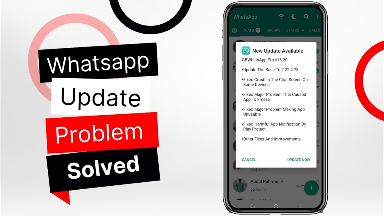 Whatsapp Update Problem Solved | New Update Available | How To Download ...
