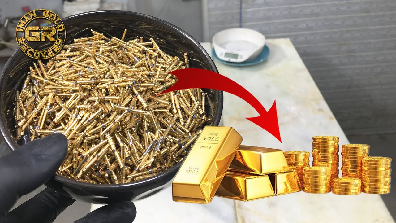 Gold Recovery from 850 gr of Gold Plated Pins | Gold Recovery from ...