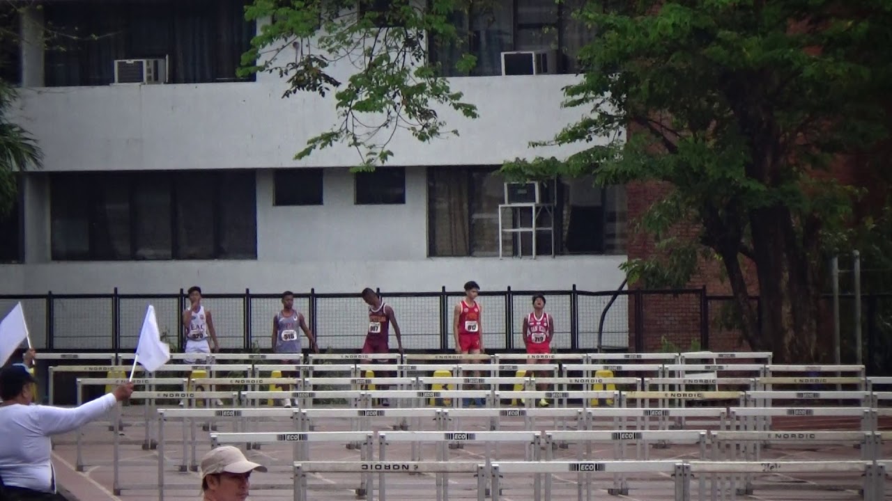 LPU JUNIORS HURDLES 3/NCAA93 At Phillippine Sports Commiov Ultra.Pasig ...