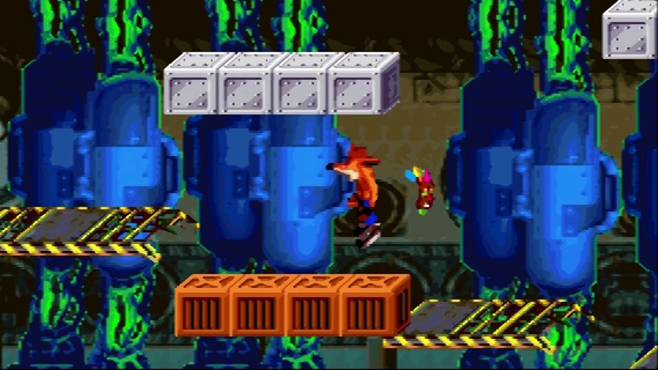 Crash Bandicoot: XS (GBA) walkthrough - Just Hangin' - YouTube