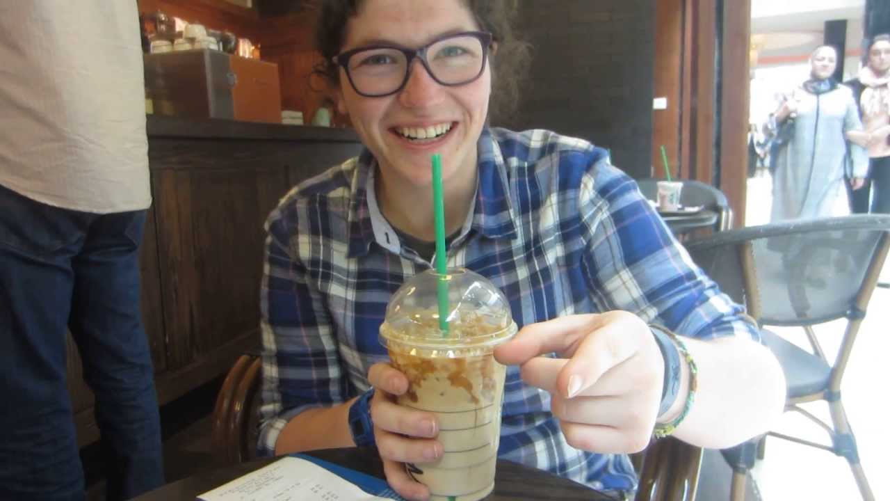 Starbucks in Morocco's Mall - YouTube