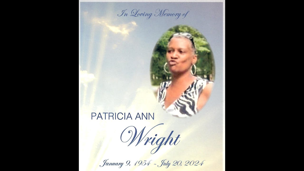Celebrating the life of Ms. Patricia Ann Wright - YouTube