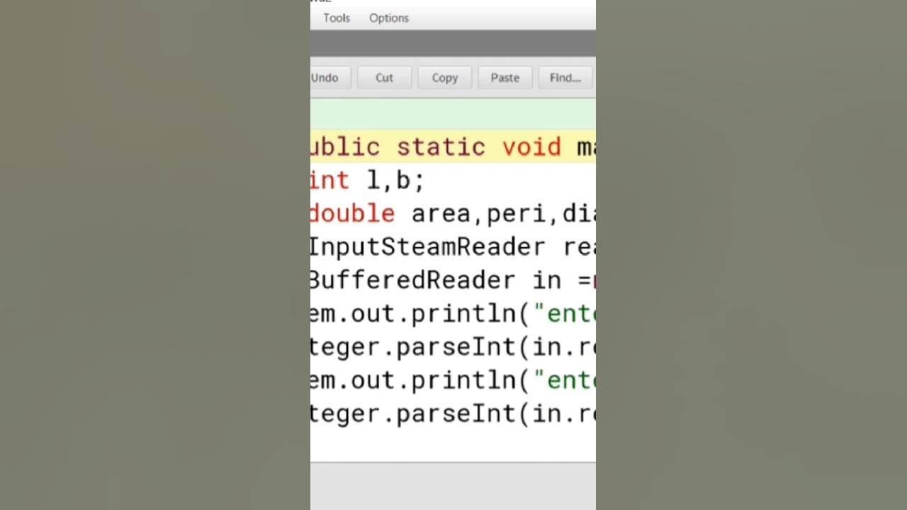 #Java #ICSEtenth #Java #javaprograms calculate n print diagonal, area n perimeter of rectangle 3 ...