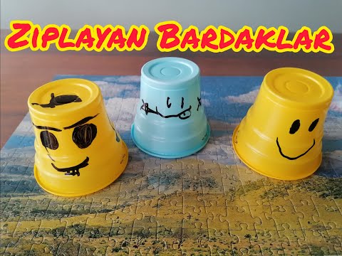 Zıplayan Bardaklar // Enerji Dönüşümü Deneyi
