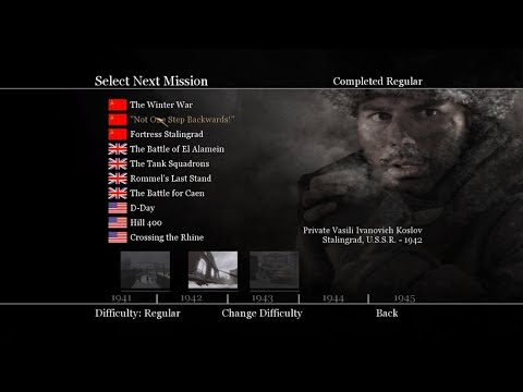 Call of Duty 2 Not One Step Backwards - YouTube