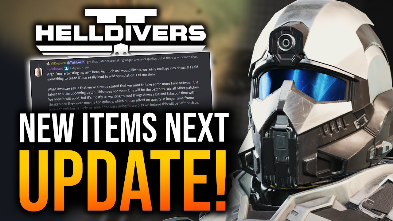 Helldivers - Devs Just Revealed HUGE Update News! - YouTube
