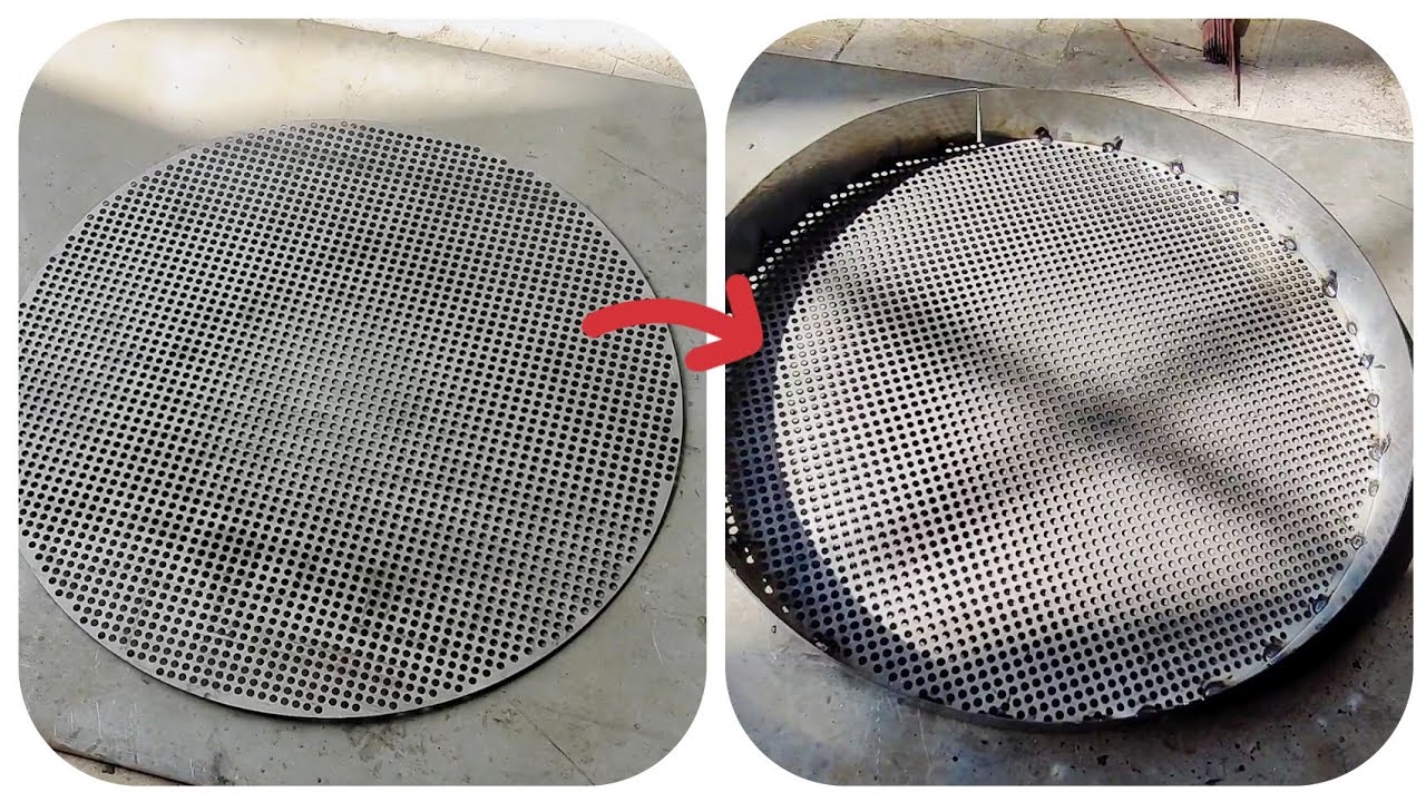 when can we use 308 electrod and how to build this circle filter sheet ...