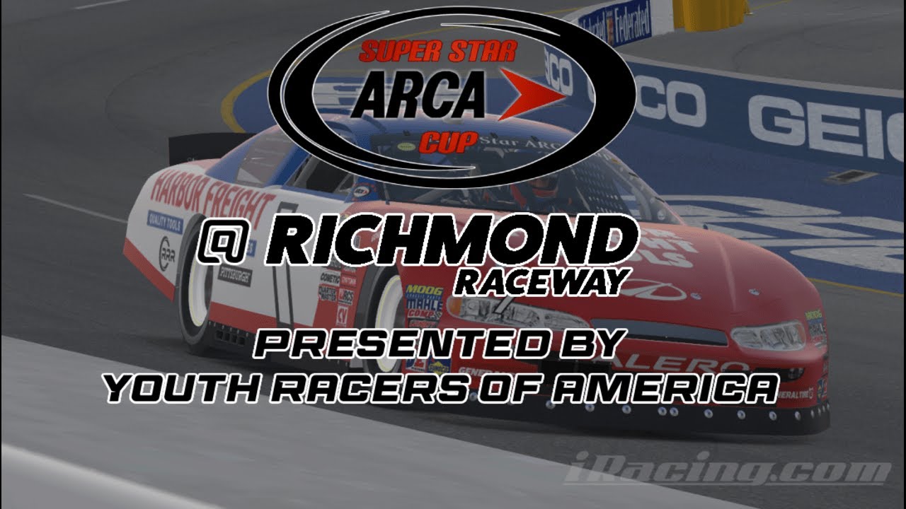 SuperStar ARCA Cup Series Season 1 Race 5 @ Richmond (Youth Racers of ...