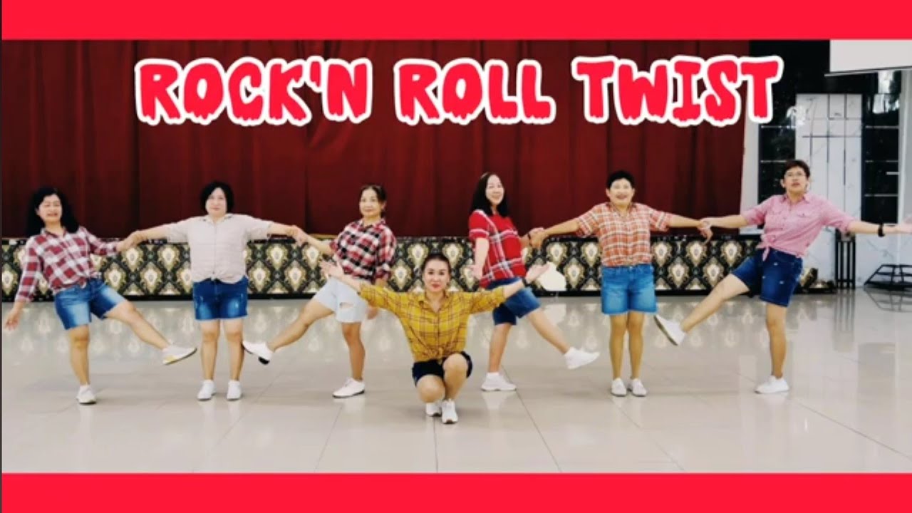 ROCK'N ROLL TWIST - LINE DANCE Chor : Heejin Kim, Misun Yu, Youngeun ...