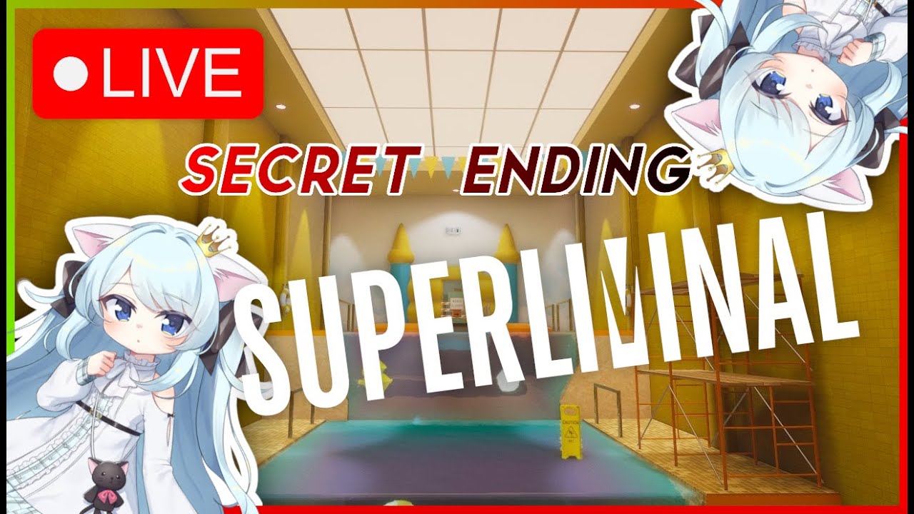 Babiniku | バ美肉 vtuber finds the SECRET ending?! - Superliminal (FULL ...