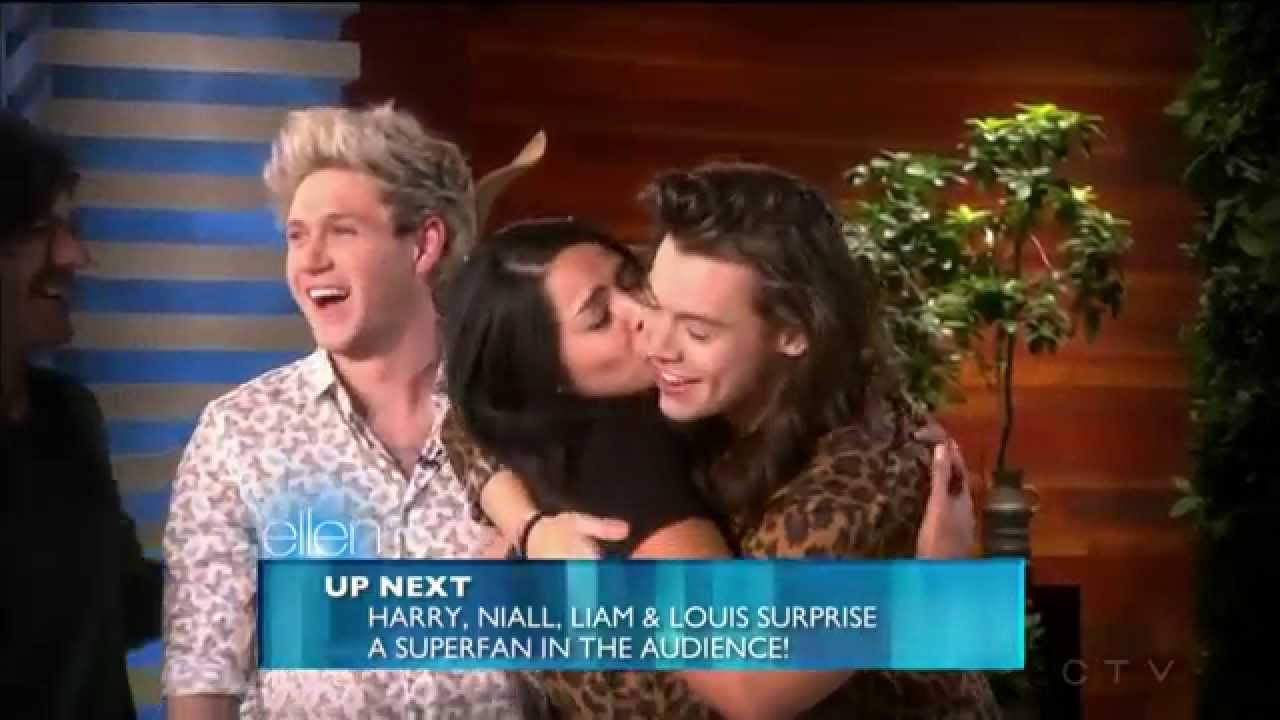 One Direction concert 2015 - Ellen TV show (intro #5) - YouTube