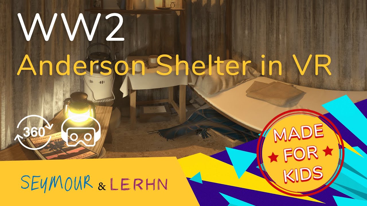 VR for Kids | World War 2 Anderson Shelter 💣 - YouTube