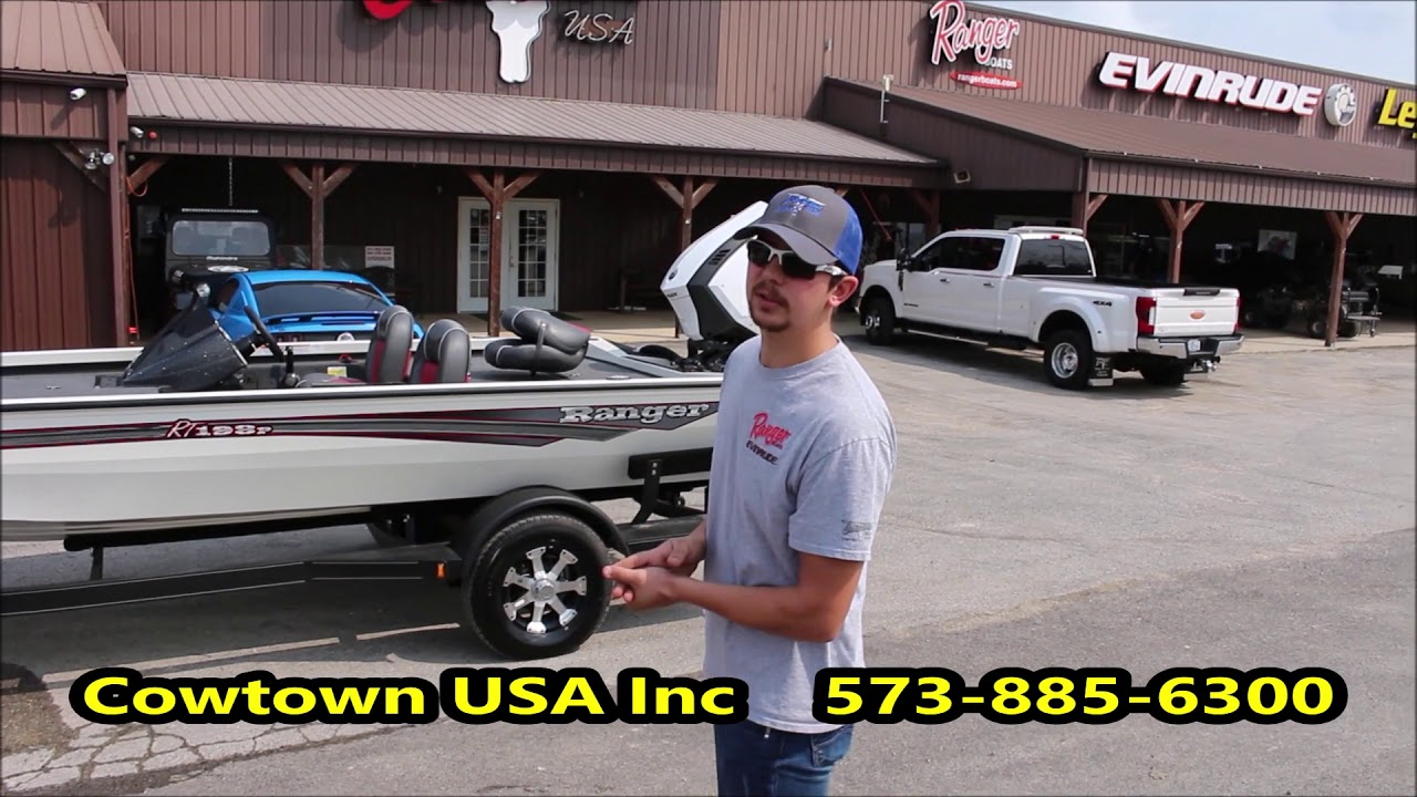 Ranger Aluminum RT198 w Evinrude G2 150 HO - YouTube