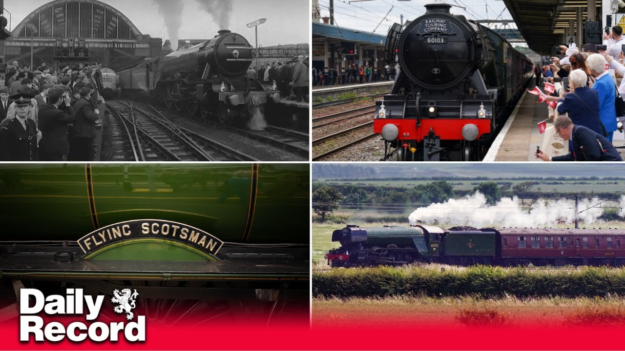 The Flying Scotsman marks centenary by making emotional return to the ...