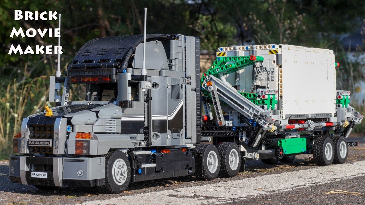 Lego Technic 42078 Mack Anthem Part 3 speed build - YouTube