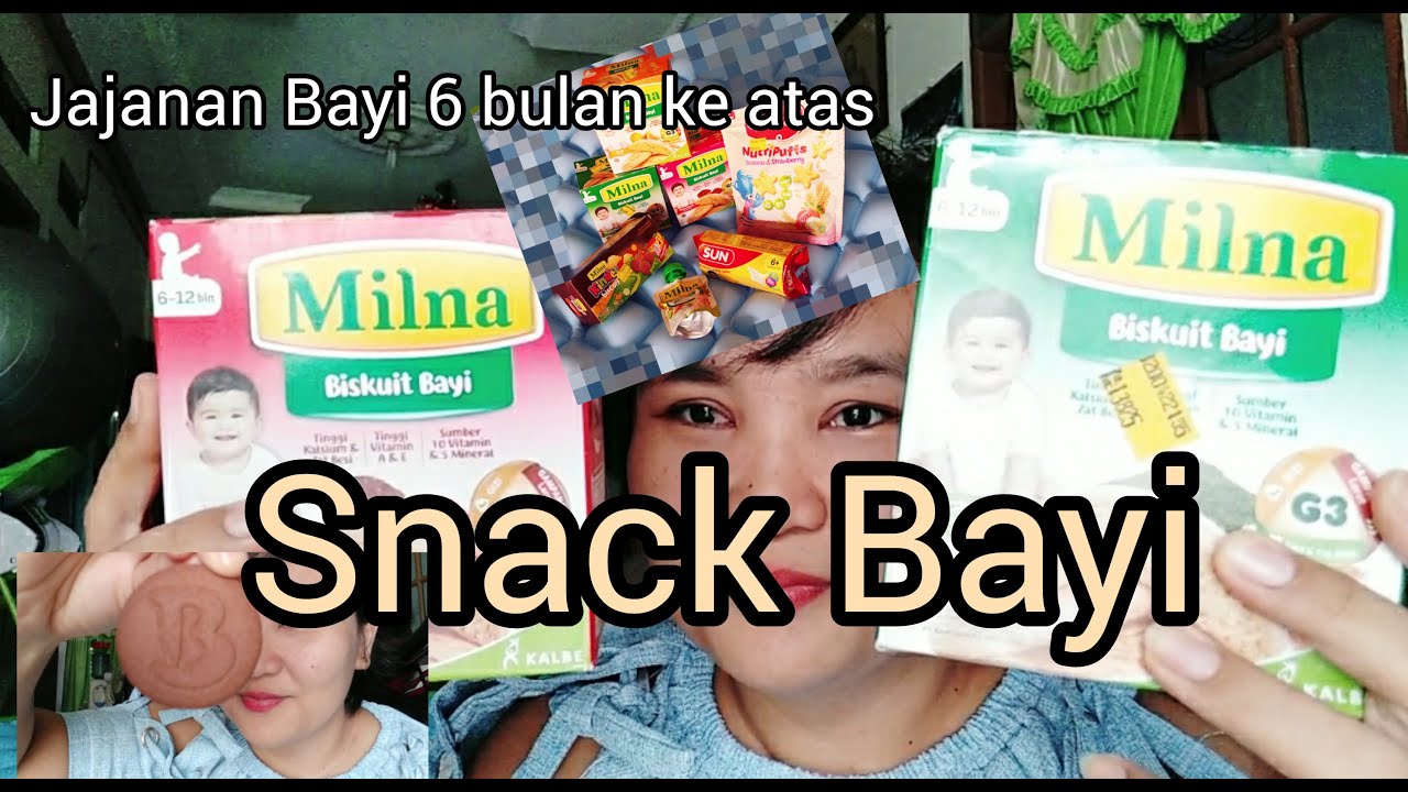 Snack Bayi 6 bulan ke atas | Jajanan Sehat Bayi - YouTube