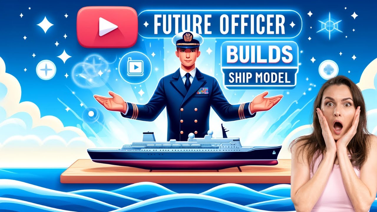 Future Merchant Navy Officer Showcases Ship Model | Humble Bee Training ...
