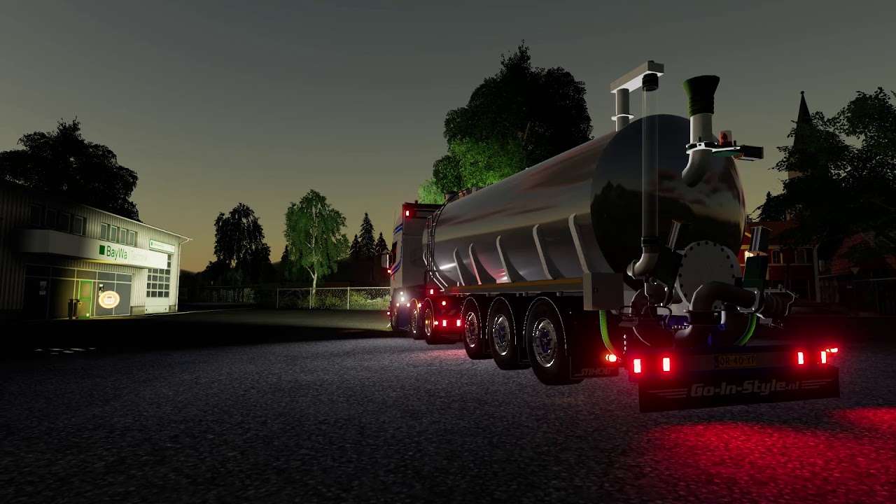 FS19 Scania R620 with Manure Tank - YouTube