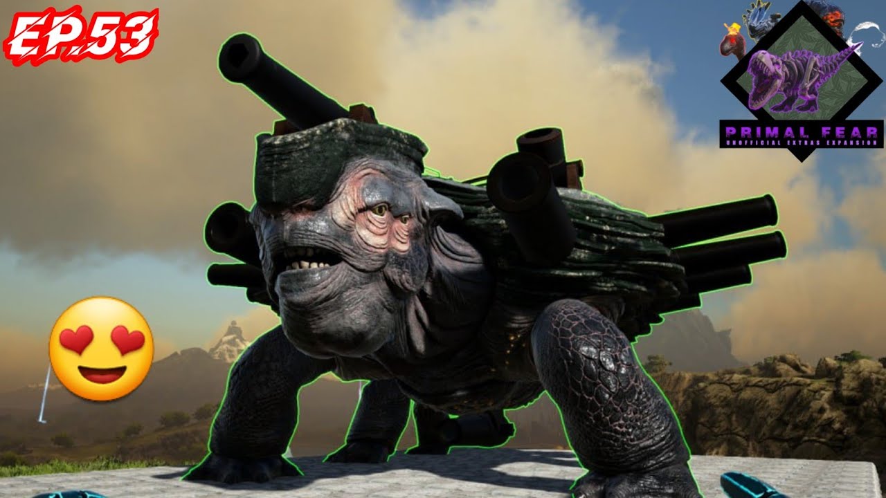 Tortuga Master Of The sea 😍 !! Ark Primal Fear !! Ark Survival Evolved ...