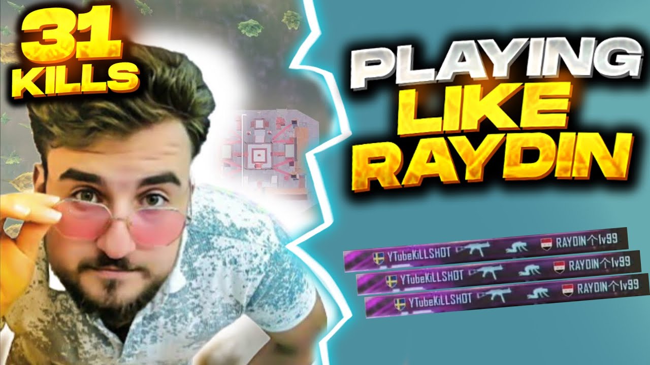 RAYDIN 1V99 VS. KiLLSHOT😱PUBG MOBILE - YouTube