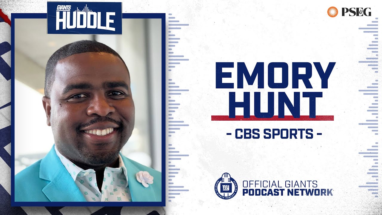 CBS Sports' Emory Hunt Talks Rookie Minicamp | New York Giants - YouTube