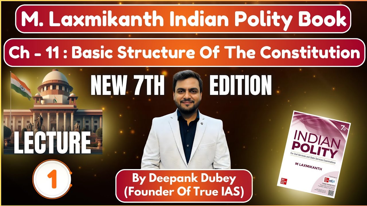 Basic Structure Doctrine Explained | Laxmikanth Polity | Chapter 11 ...