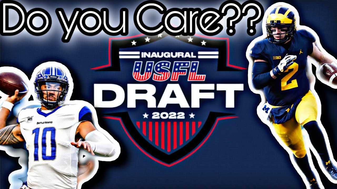 USFL Draft 2022 1st pick Shea Patterson! Do you even Care?!?! - YouTube