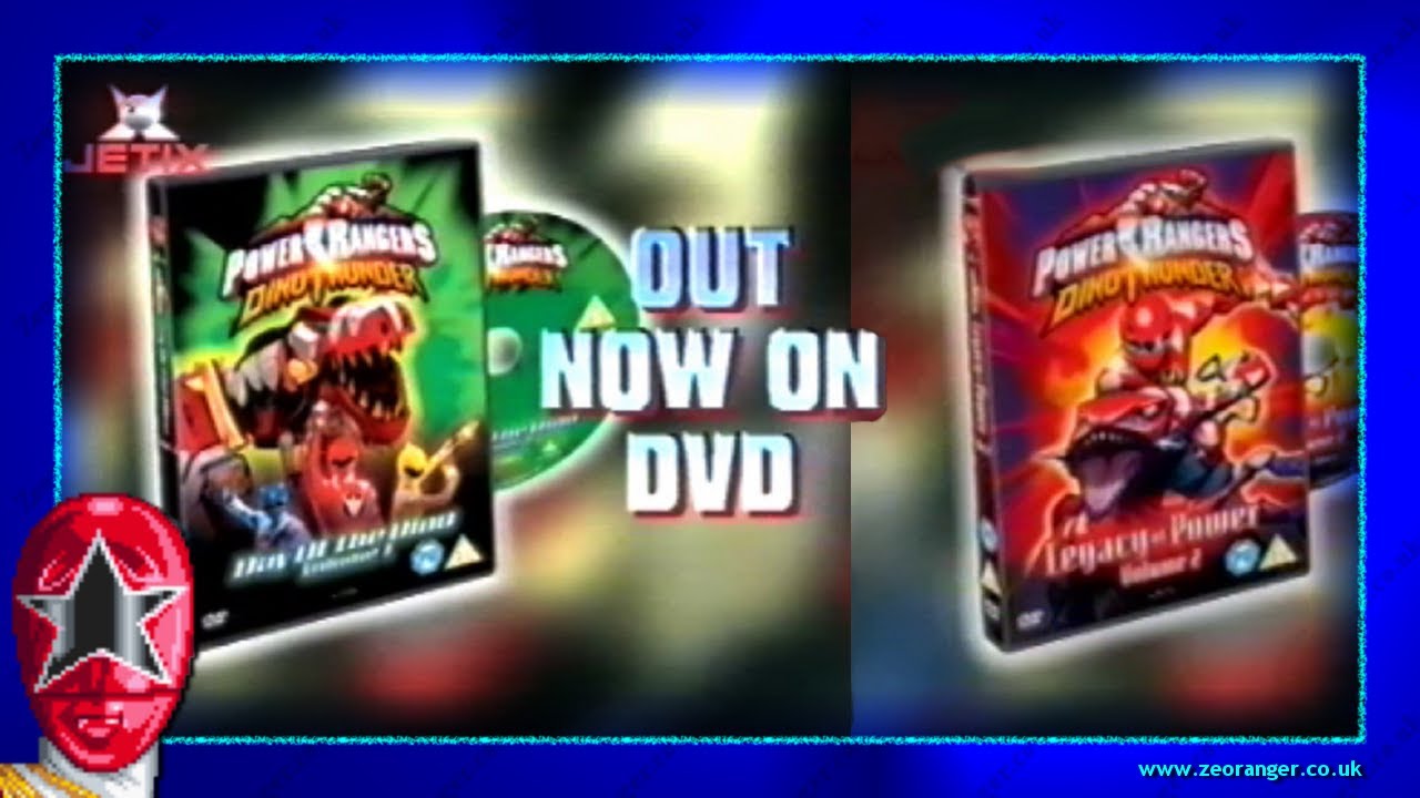 Dino Thunder UK Dvd Promos - Jetix 2005 - YouTube