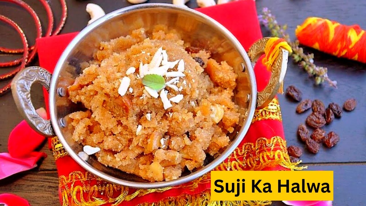 Suji Halwa Recipe | Especial Shahi Suji Halwa Dish For Ramdan ...