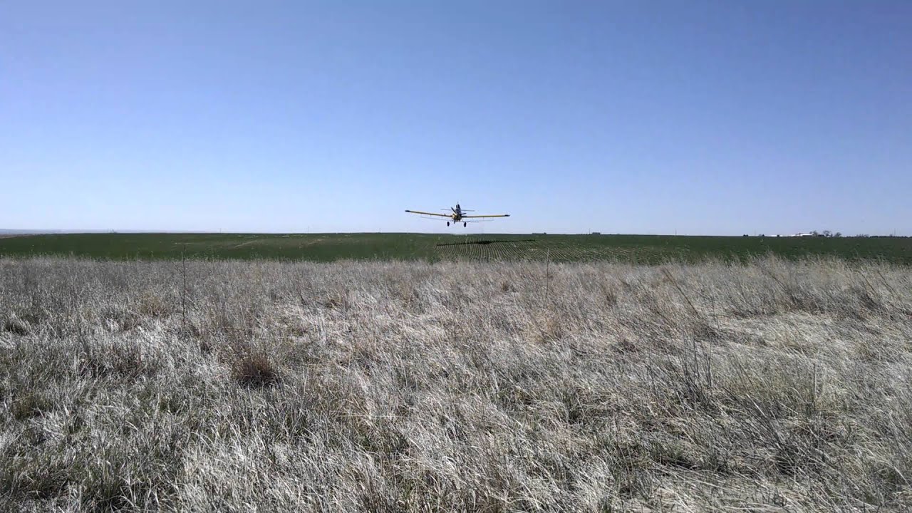 Aerial application. - YouTube