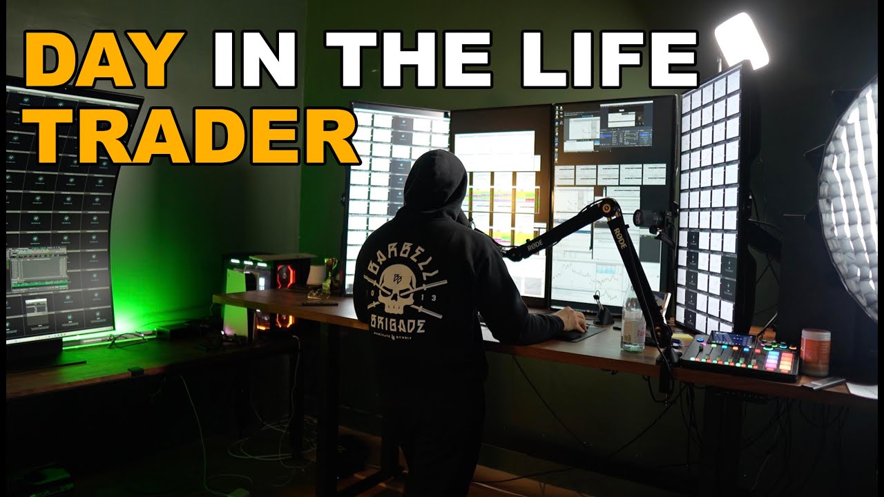 Day in the Life of a Day Trader | Gambling in Vegas - YouTube